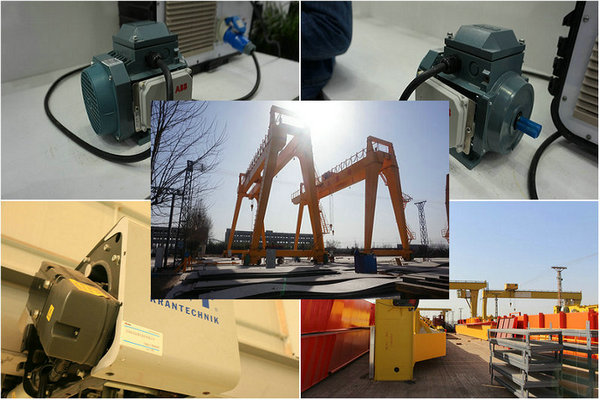 ABB motor Driven 150 ton Gantry Crane China | Sinokocrane